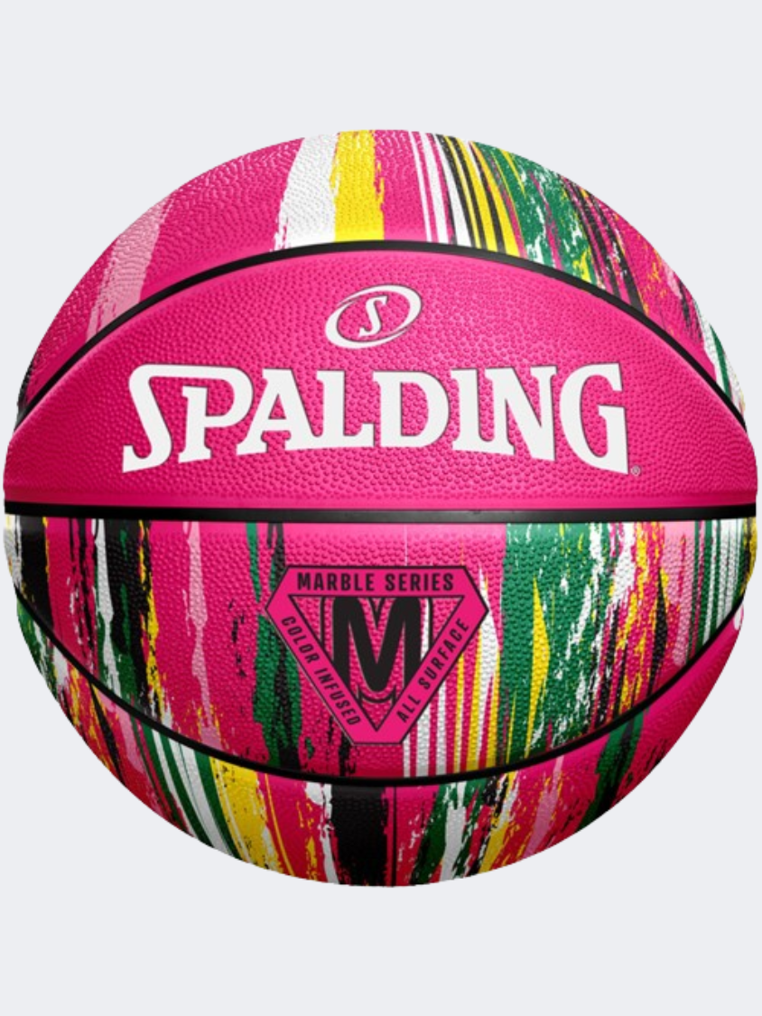 Spalding Marble Series Basketball Ball Pink/Green/White – MikeSport Lebanon