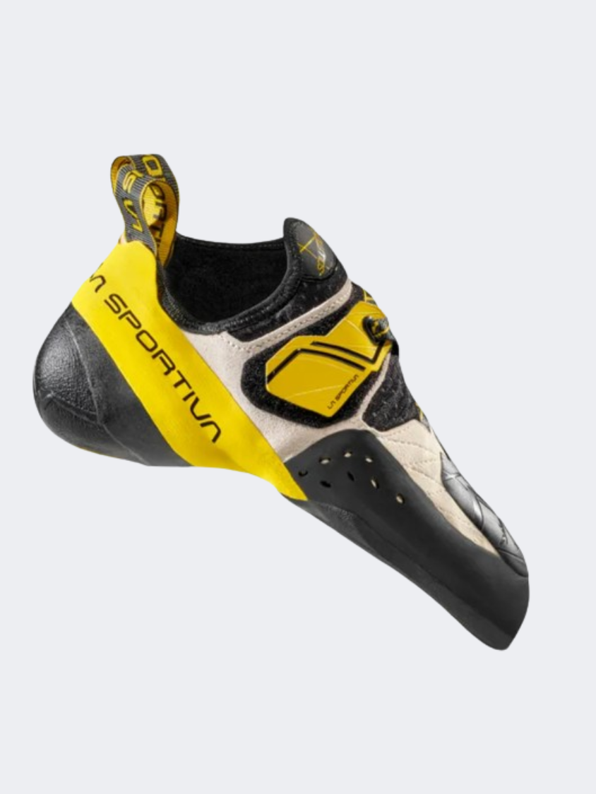 La Sportiva Solution Men Climbg Shoes White/Yellow – MikeSport Lebanon